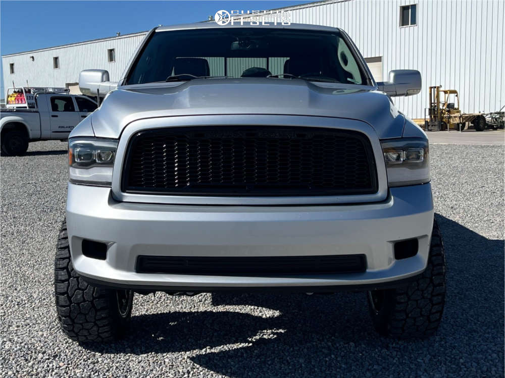 2011 Ram 1500 with 20x12 -51 Vision Rocker and 305/55R20 Falken ...