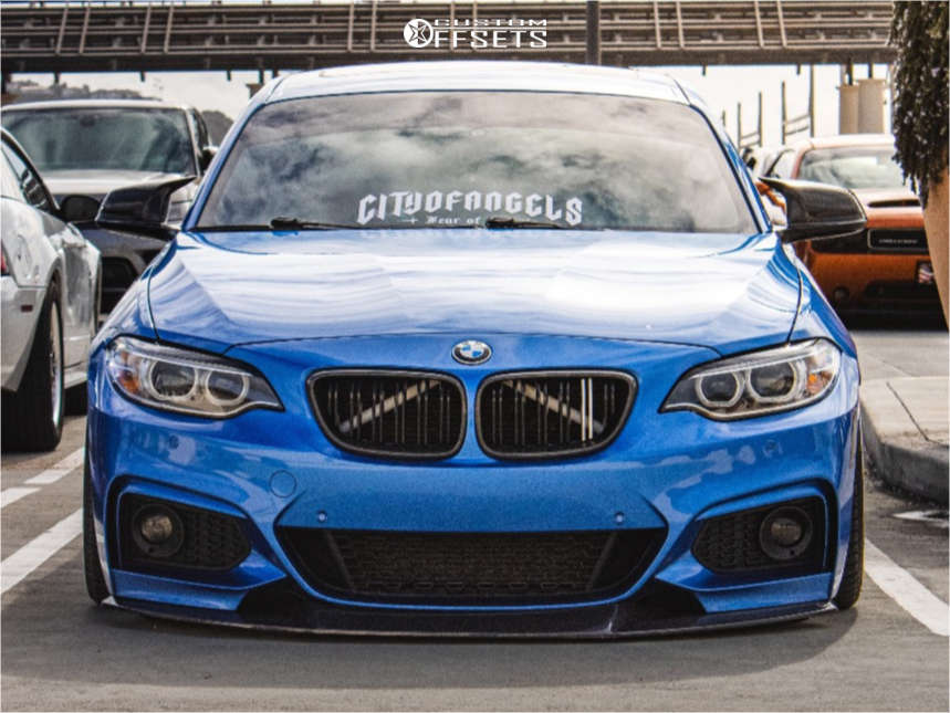 2017 BMW 230i with 19x9 30 Brada Cx2 and 235/35R19 Lexani Lx-twenty and ...