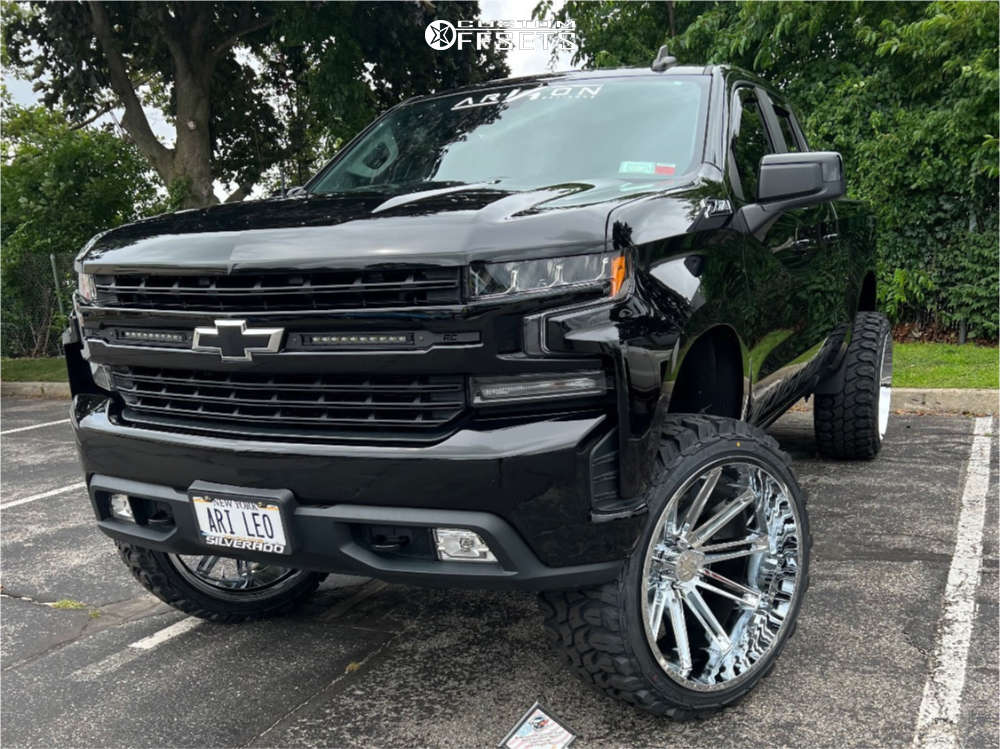 2020 Chevrolet Silverado 1500 with 26x14 -81 ARKON OFF-ROAD Churchill ...