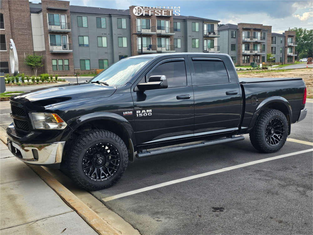 2017 Ram 1500 with 20x10 -19 Revenge Offroad Rv-201 and 275/65R20 Radar ...