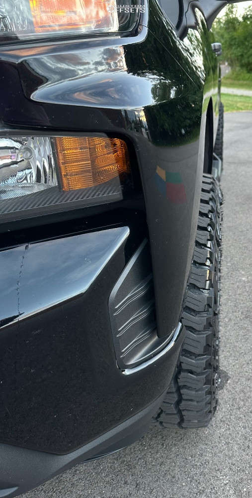 2019 Chevrolet Silverado 1500 with 20x10 -12 XF Offroad Xf-237 and 295 ...