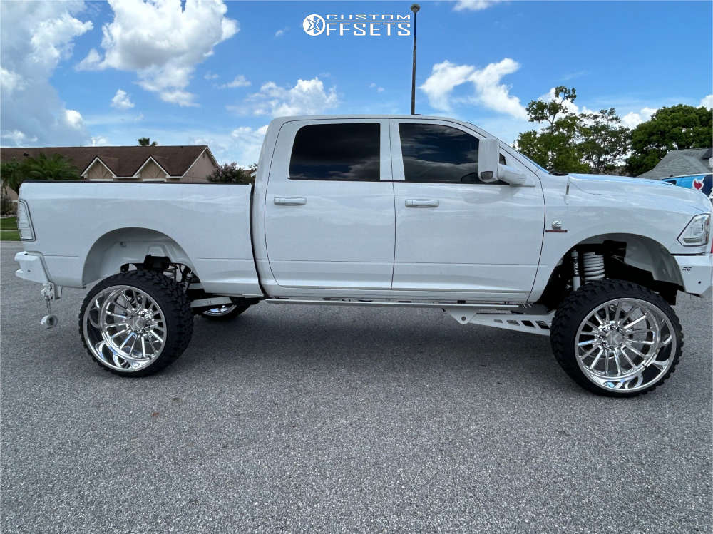 2014 Ram 2500 with 26x16 -101 KG1 Forged Victor and 35/15.5R26 Fury ...