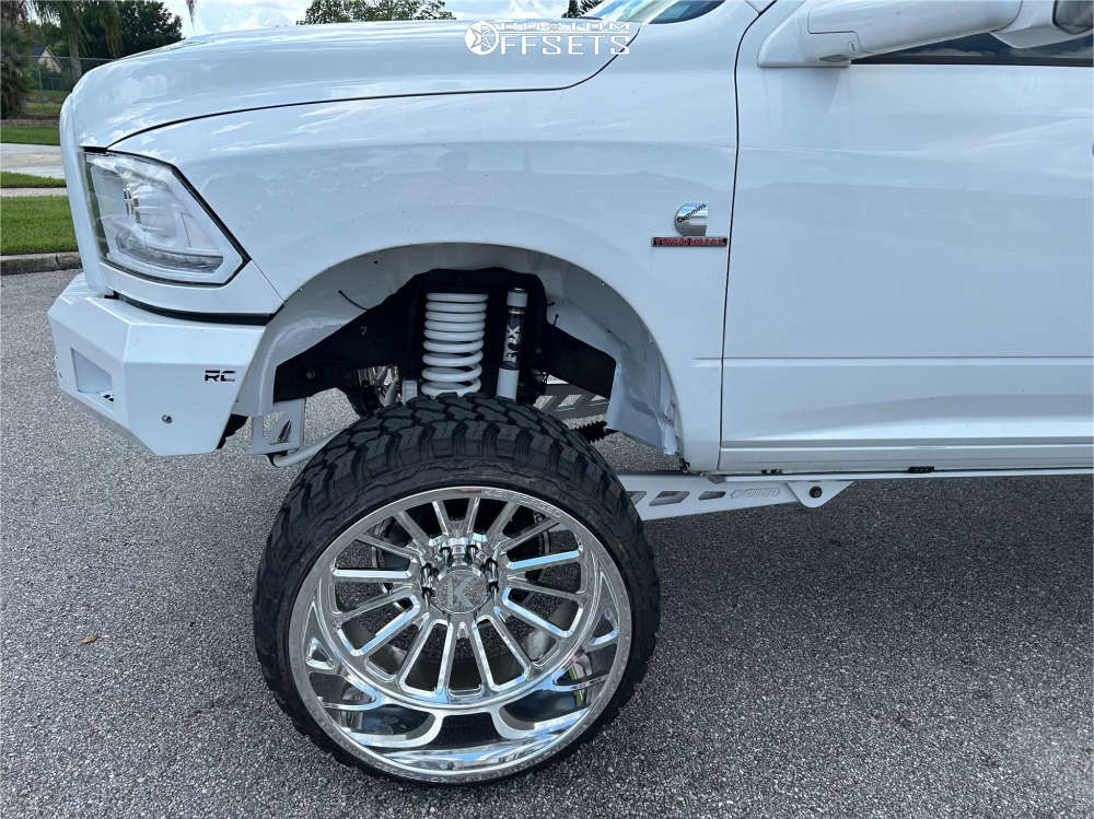 2014 Ram 2500 with 26x16 -101 KG1 Forged Victor and 35/15.5R26 Fury ...