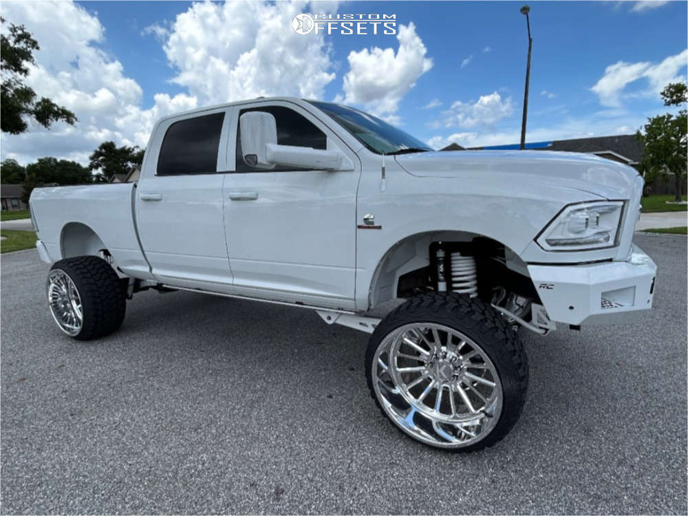 2014 Ram 2500 with 26x16 -101 KG1 Forged Victor and 35/15.5R26 Fury ...