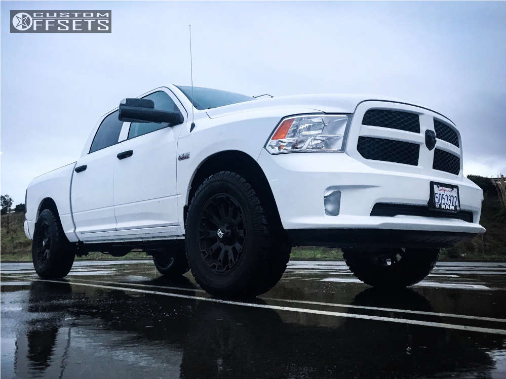 2016 Ram 1500 with 20x9 0 XD Misfit and 33/12.5R20 Pro Comp Other and ...