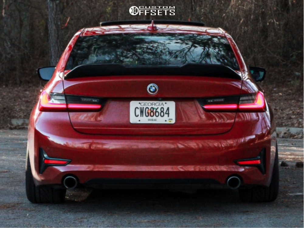 2020 BMW 330i XDrive with 19x9 15 KRNC Forged Elite and 235/40R19 ...