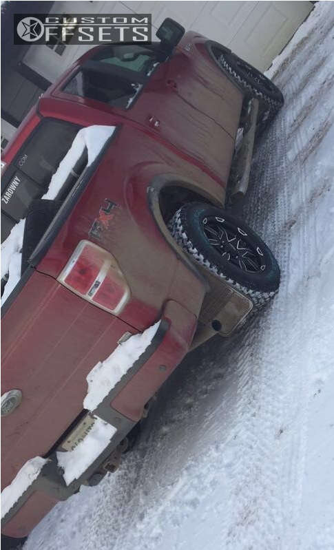 2010 Ford F-150 with 18x9 25 Ultra Phantom 225 and 275/65R18 General ...