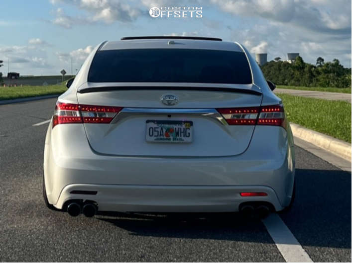 2015 Toyota Avalon with 18x9.5 38 Enkei Tm7 and 235/35R18 Hankook ...
