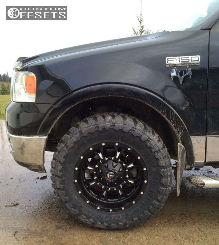 2005 Ford F-150 with 18x9 -12 Fuel Krank and 33/12.5R18 Toyo Tires Open ...