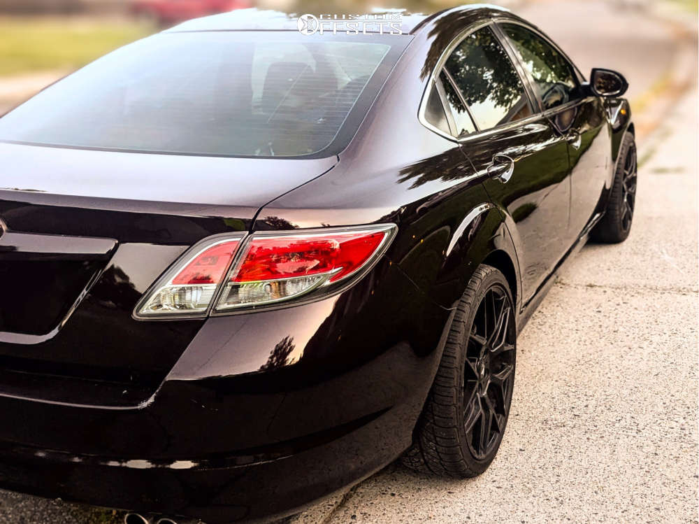 2010 Mazda 6 with 20x9 35 Asanti Black Abl-27 and 245/35R20 BFGoodrich ...