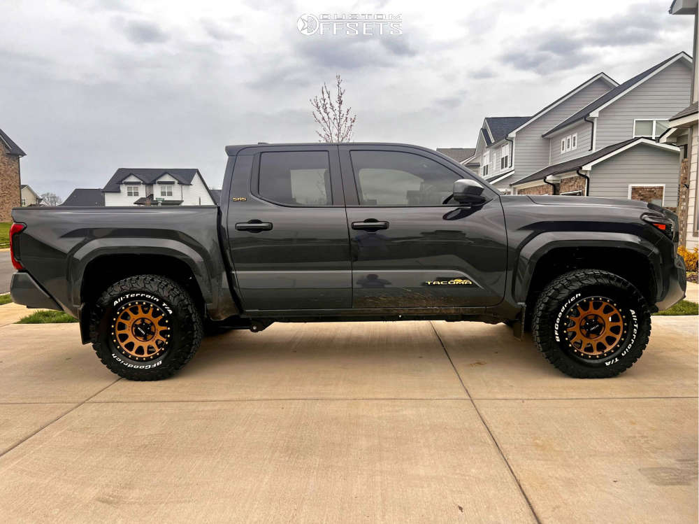2024 Toyota Tacoma with 17x8.5 25 Method 305 and 275/70R17 BFGoodrich ...
