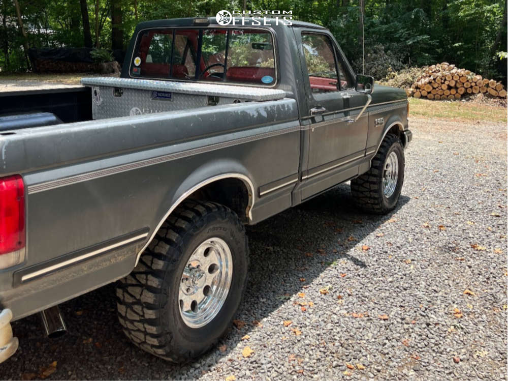 1989 Ford F-150 with 17x9 -12 Ultra Type 164 and 33/12.5R17 Nitto Mud ...