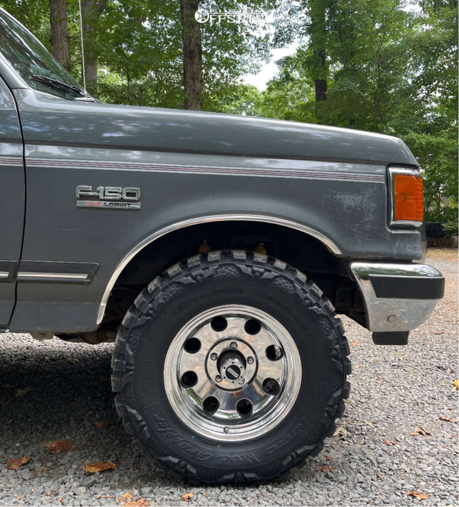1989 Ford F-150 with 17x9 -12 Ultra Type 164 and 33/12.5R17 Nitto Mud ...