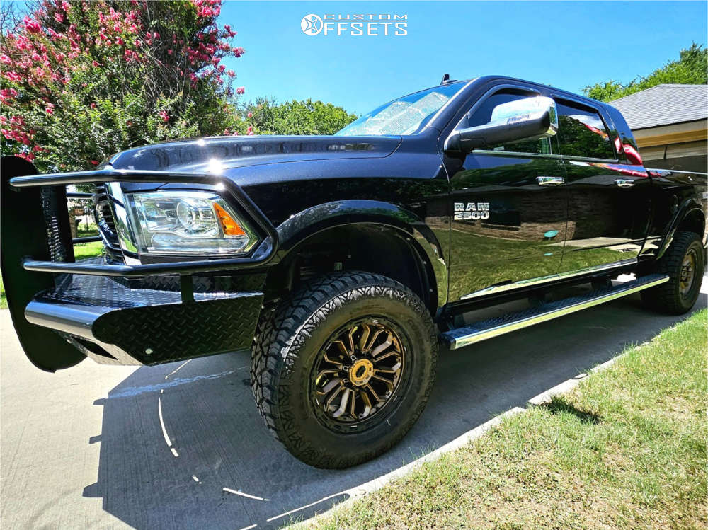 2017 Ram 2500 with 20x9 12 Vision Korupt and 325/60R20 Kanati ...