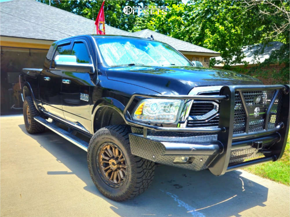 2017 Ram 2500 with 20x9 12 Vision Korupt and 325/60R20 Kanati ...