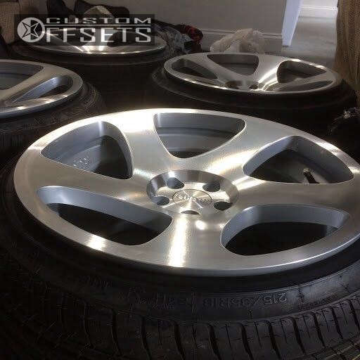 2001 Volkswagen Jetta with 18x9.5 25 Rotiform Tmb and 215/35R18 Nankang ...