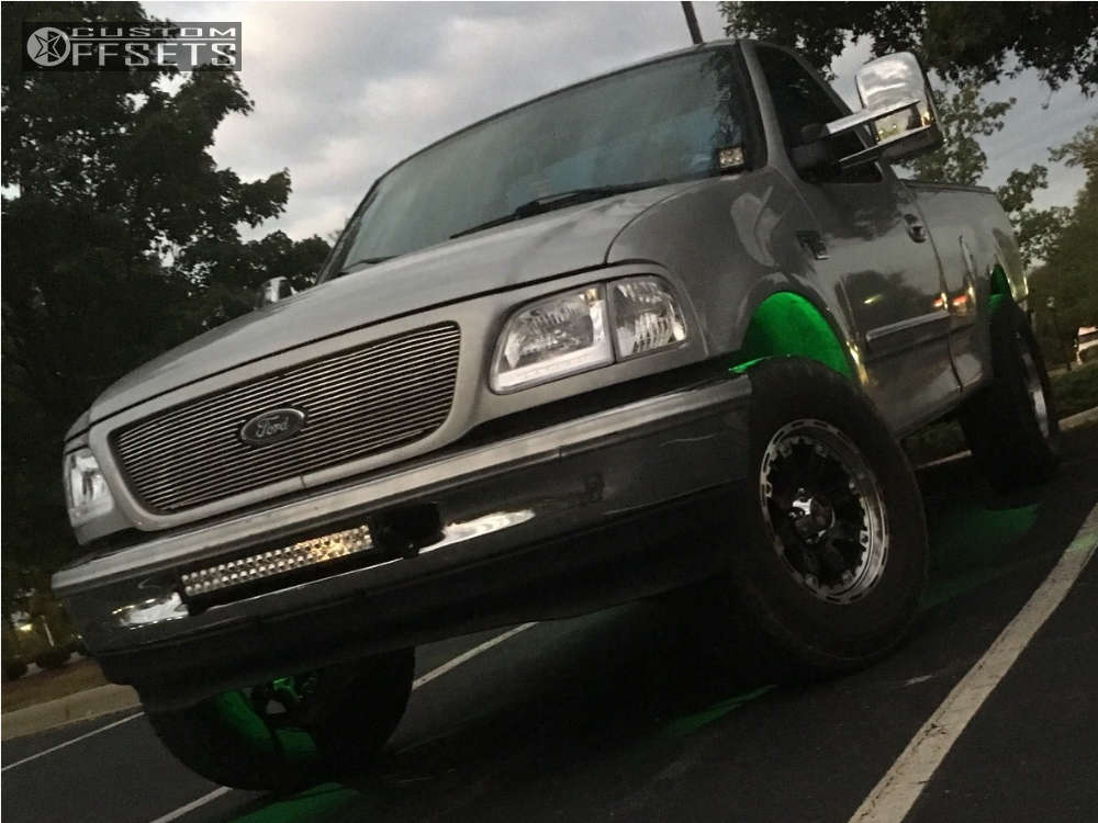 2003 Ford F-150 with 17x8.5 10 American Outlaw Armour and 285/70R17 ...