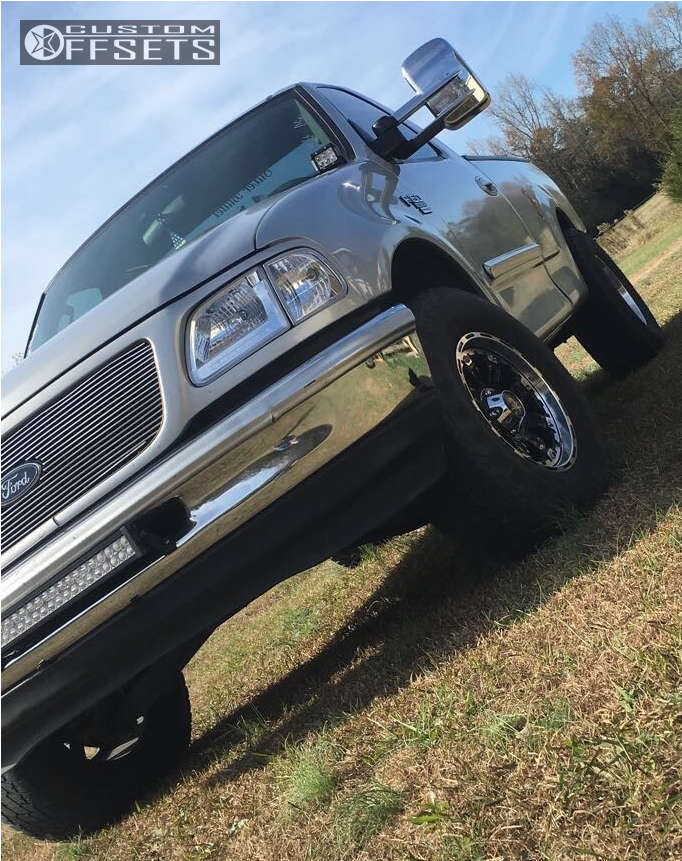 2003 Ford F-150 with 17x8.5 10 American Outlaw Armour and 285/70R17 ...