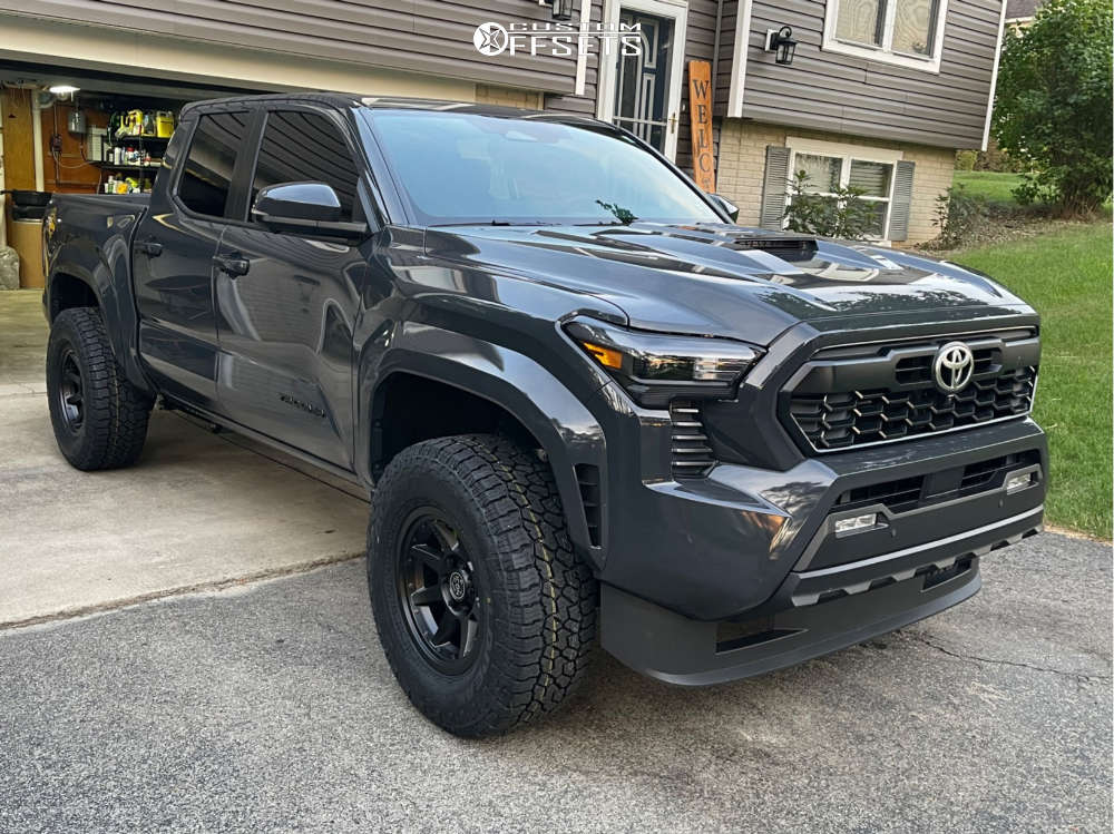 2024 Toyota Tacoma with 17x8.5 0 Icon Alloys Rebound Pro and 285/70R17 ...