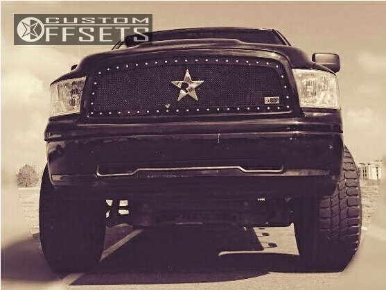 2009 Dodge Ram 1500 with 20x12 -44 Moto Metal Mo970 and 37/12.5R20 ...