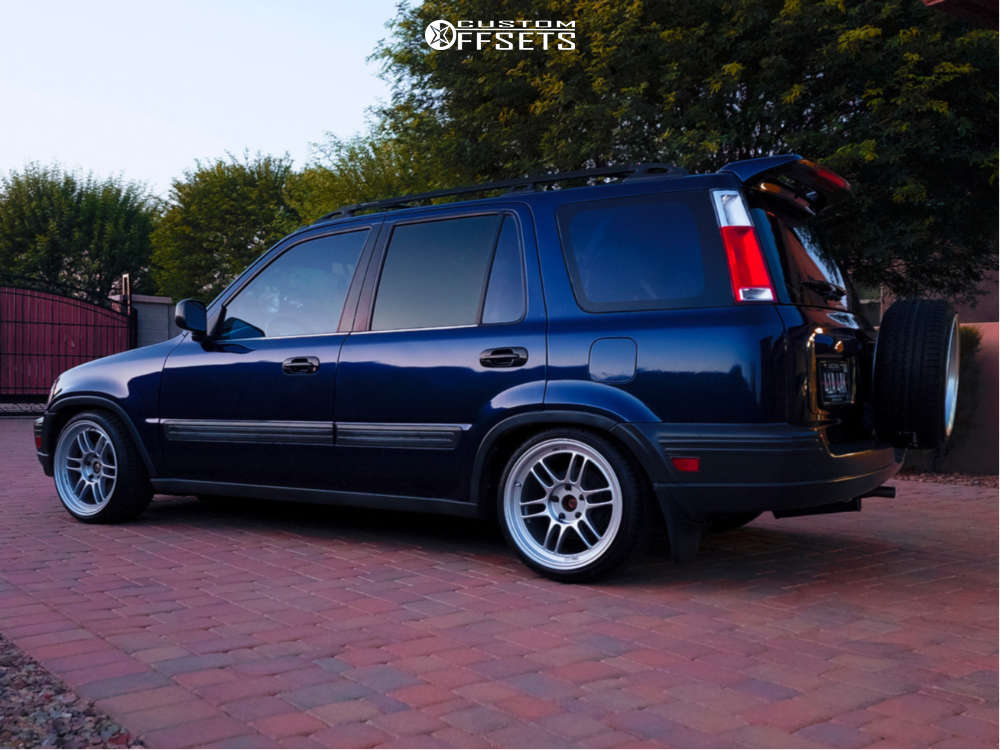 1999 Honda CR-V with 17x9 35 Enkei Rpf1 and 225/35R17 Accelera Phi-r ...