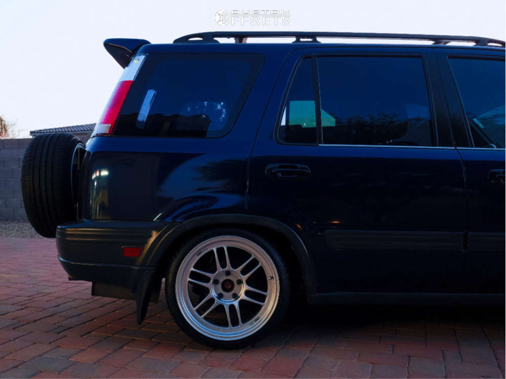 1999 Honda CR-V with 17x9 35 Enkei Rpf1 and 225/35R17 Accelera Phi-r ...