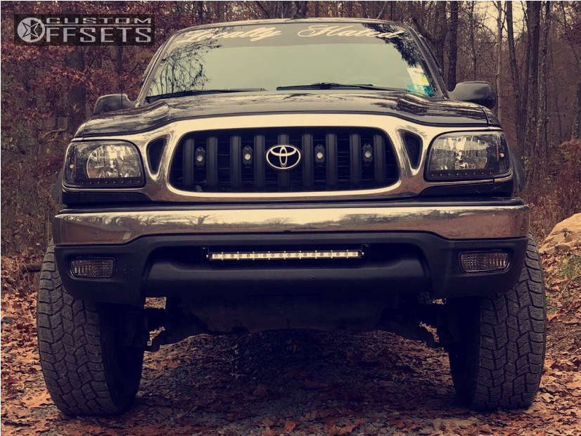 2002 Toyota Tacoma with 17x9 -12 Fuel Maverick and 32/10.5R17 ...