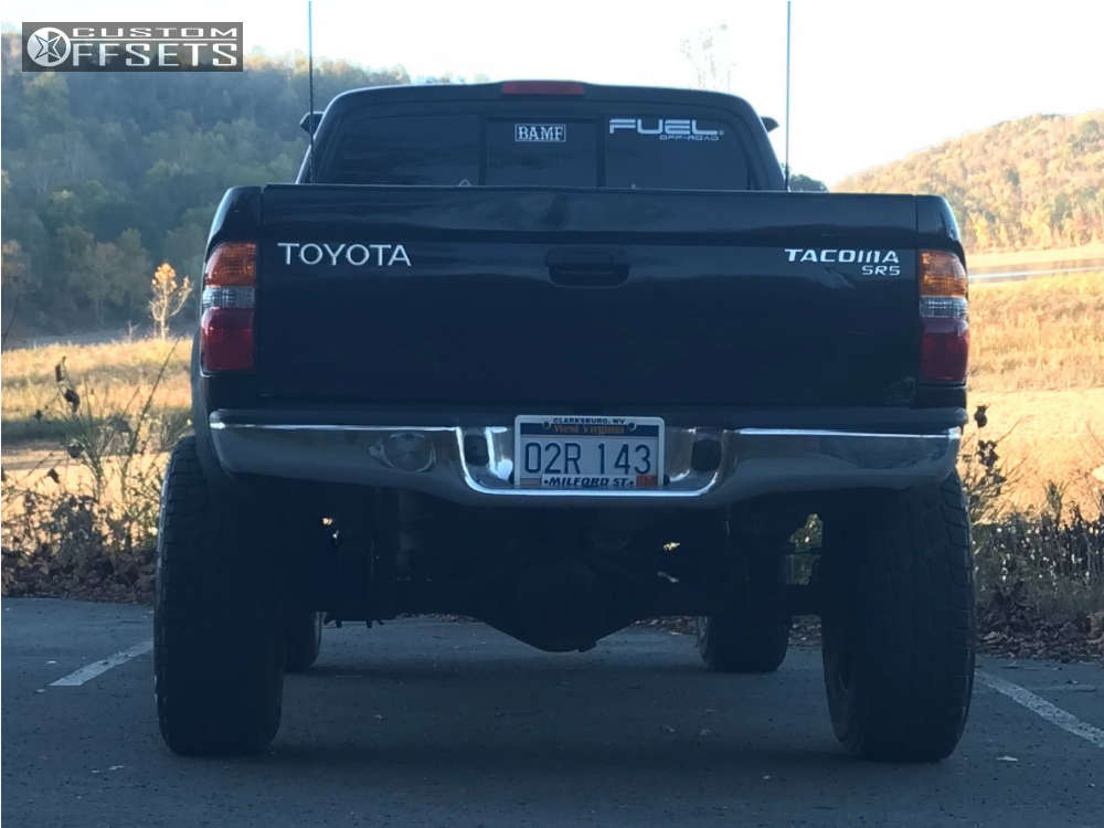2002 Toyota Tacoma with 17x9 -12 Fuel Maverick and 32/10.5R17 ...