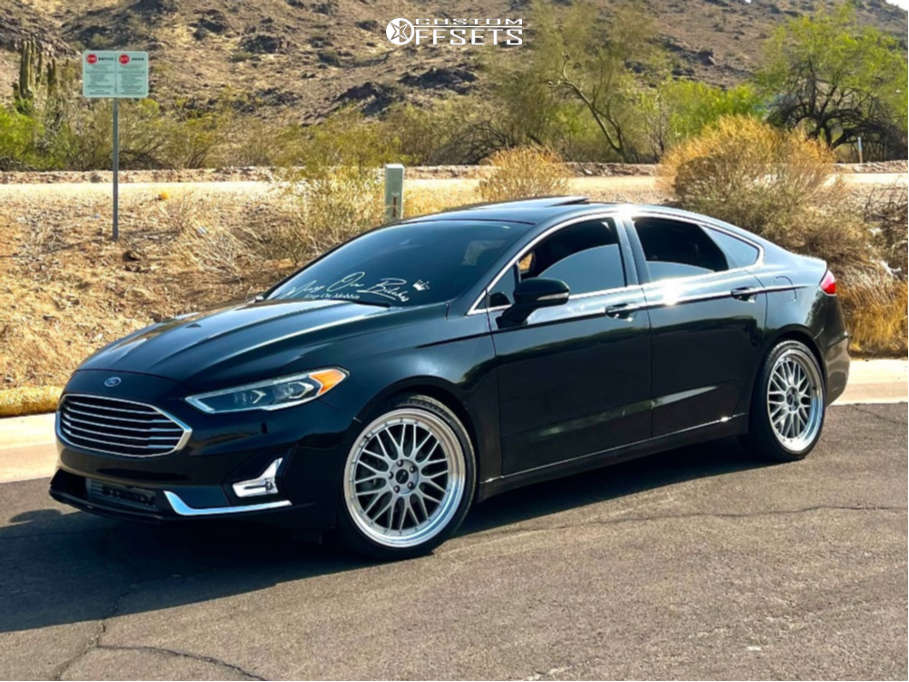 2020 Ford Fusion with 20x8.5 35 Vors Vr8 and 245/30R20 Lexani Lx-twenty ...