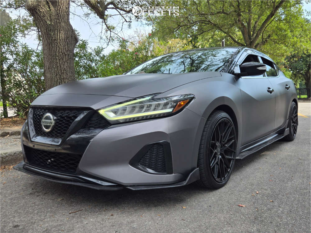 2020 Nissan Maxima with 19x9.5 33 Niche Gamma and 255/35R19 Vercelli ...