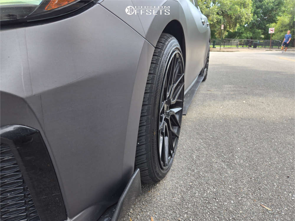 2020 Nissan Maxima with 19x9.5 33 Niche Gamma and 255/35R19 Vercelli ...