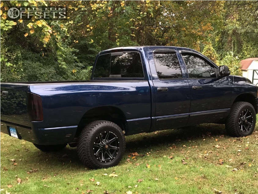 2003 Dodge Ram 1500 with 18x9 -12 Ballistic Razorback and 285/65R18 ...