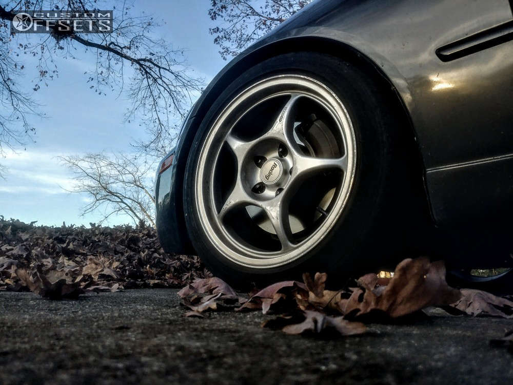 2002 Lexus IS300 with 17x8 38 Enkei Rp01 and 215/45R17 Continental ...