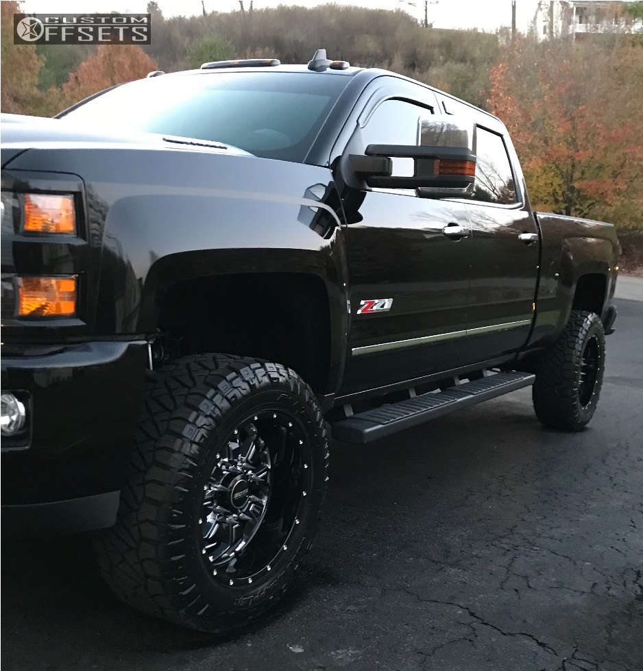2017 Chevrolet Silverado 2500 HD with 20x10 -19 Sota Scar and 295/60R20 ...