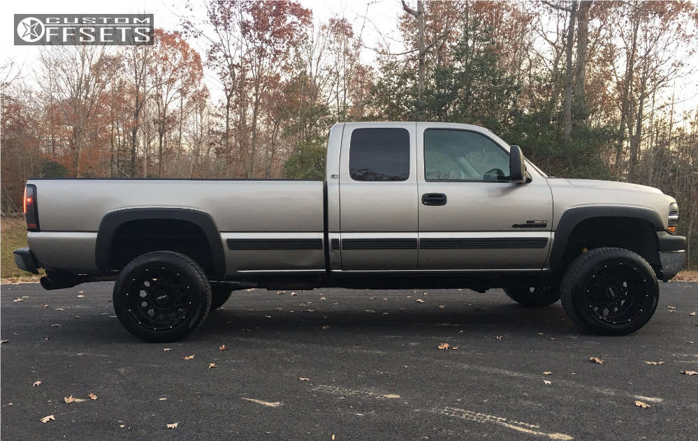 2001 Chevrolet Silverado 2500 HD with 20x12 -51 Vision Rocker and 305 ...