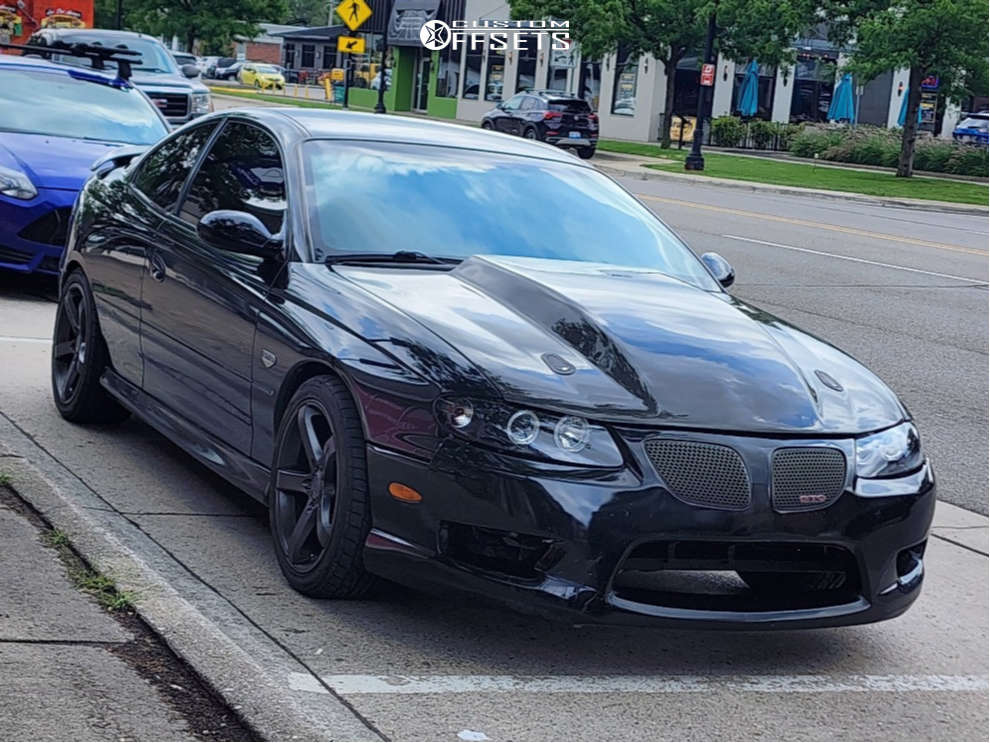 2005 Pontiac GTO with 18x8.5 35 MRR Vp5 and 245/40R18 Nitto Nt555 G2 ...