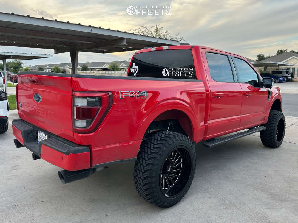 2023 Ford F-150 with 22x12 -51 ARKON OFF-ROAD Caesar and 35/12.5R22 ...