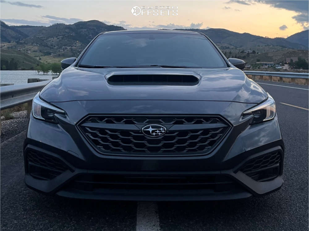 2023 Subaru WRX with 18x9.5 38 Enkei Tsv and 255/35R18 Lexani Lxuhp-207 ...