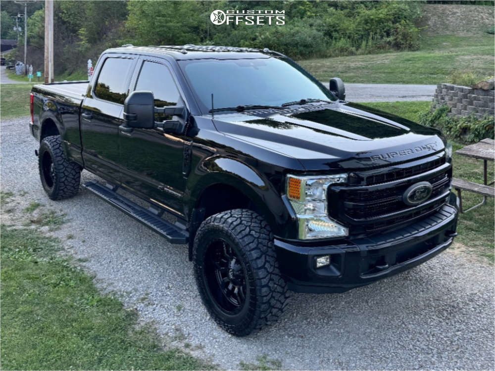 2022 Ford F-350 Super Duty with 20x10 -18 Fuel Sledge and 35/12.5R20 ...