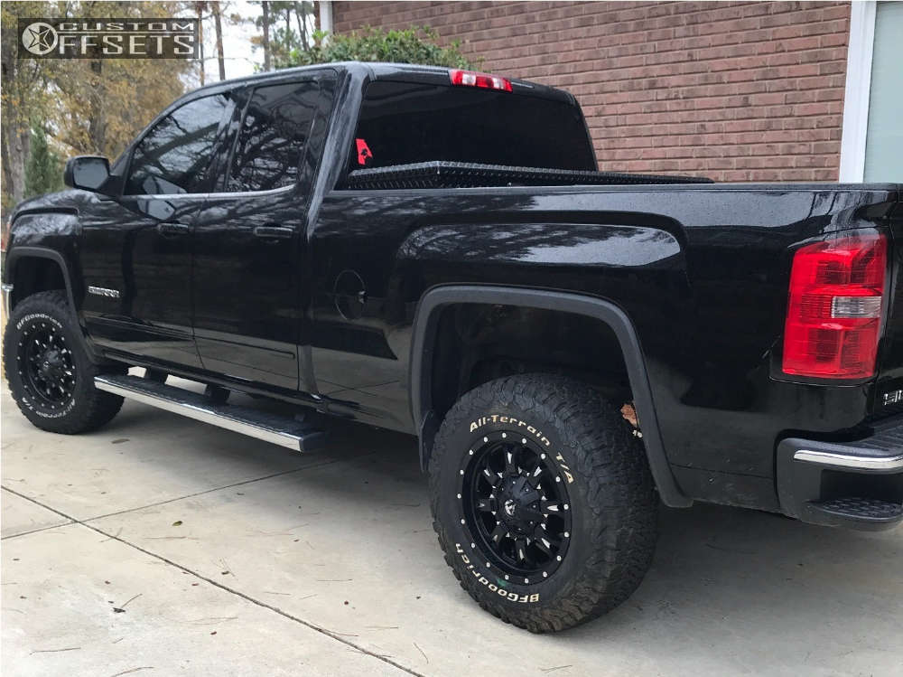 2014 GMC Sierra 1500 with 18x9 1 Fuel Krank and 275/70R18 BFGoodrich ...