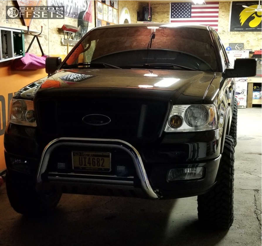 2004 Ford F-150 with 18x9 -12 Fuel Lethal and 295/70R18 Nitto Trail ...