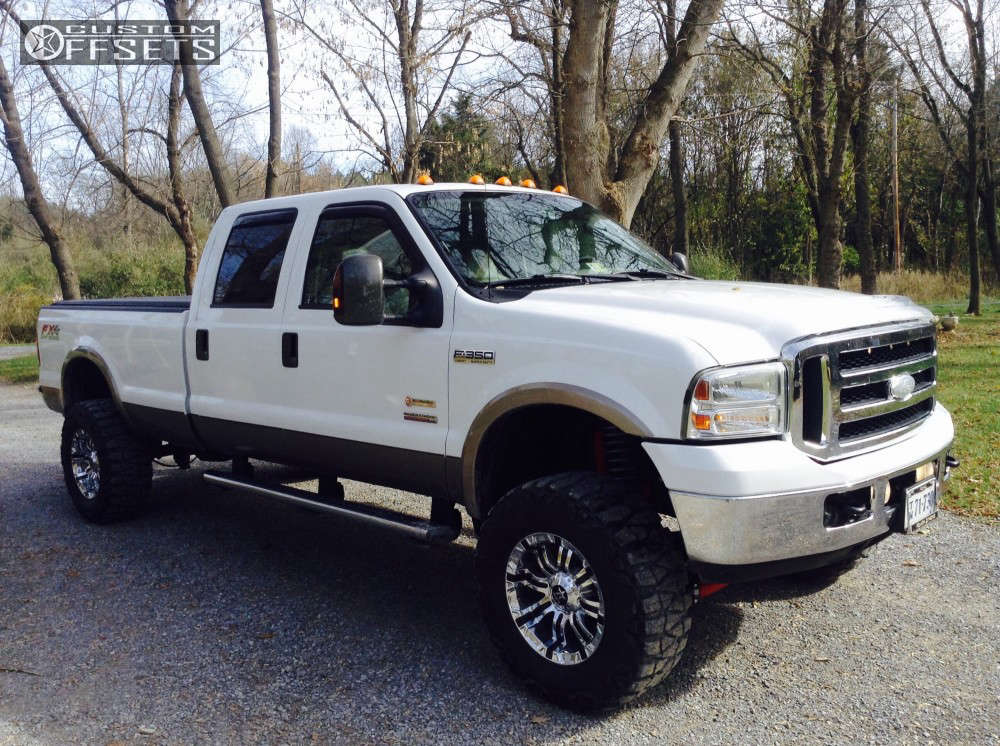 2006 Ford F-350 Super Duty with 18x10 -25 RBP 94r and 35/12.5R18 Nitto ...