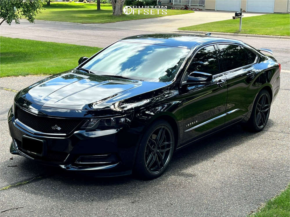 2017 Chevrolet Impala with 20x9 25 Ferrada F8-fr8 and 245/40R20 Kumho ...