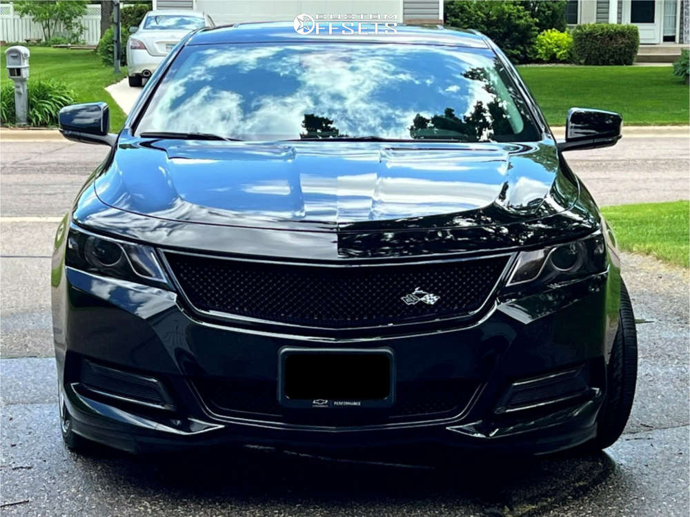 2017 Chevrolet Impala with 20x9 25 Ferrada F8-fr8 and 245/40R20 Kumho Ecsta Pa51 and Stock ...