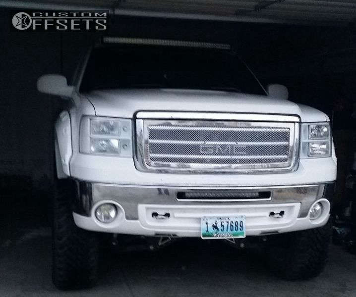 2013 GMC Sierra 1500 with 20x14 -76 American Force VECTOR FP and 325 ...