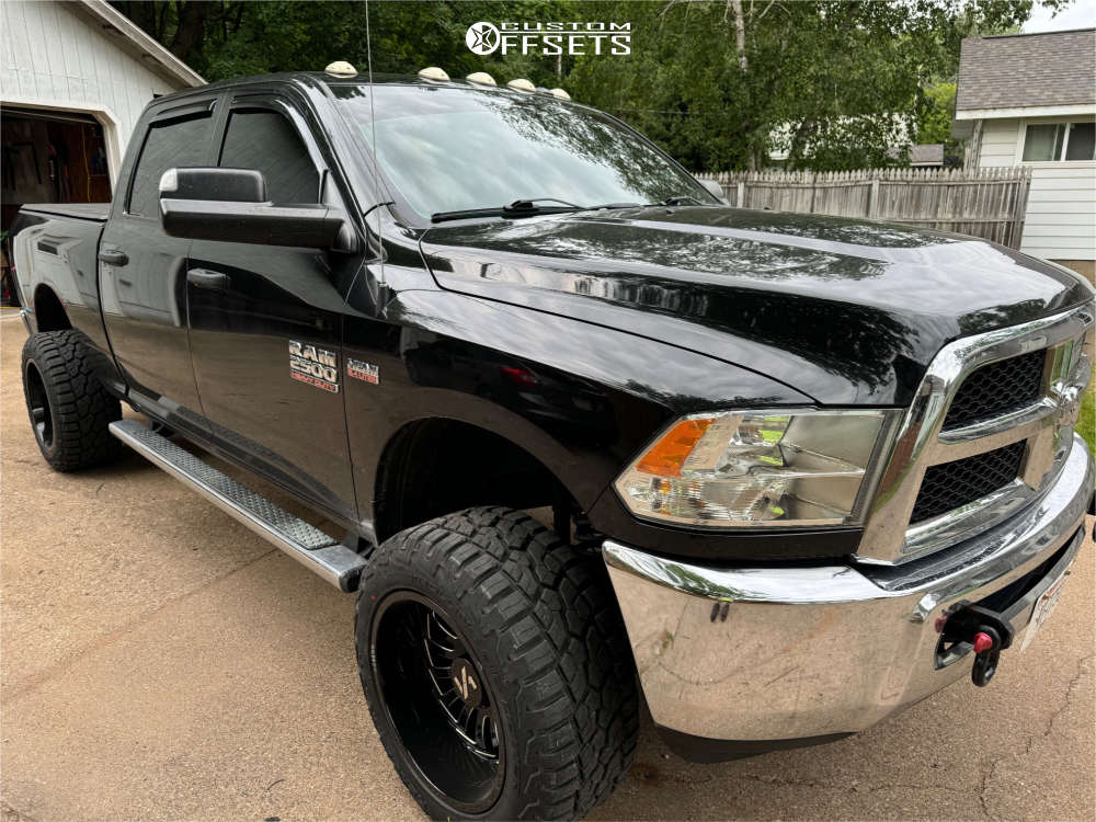 2016 Ram 2500 with 20x12 -51 ARKON OFF-ROAD Alexander and 33/12.5R20 ...
