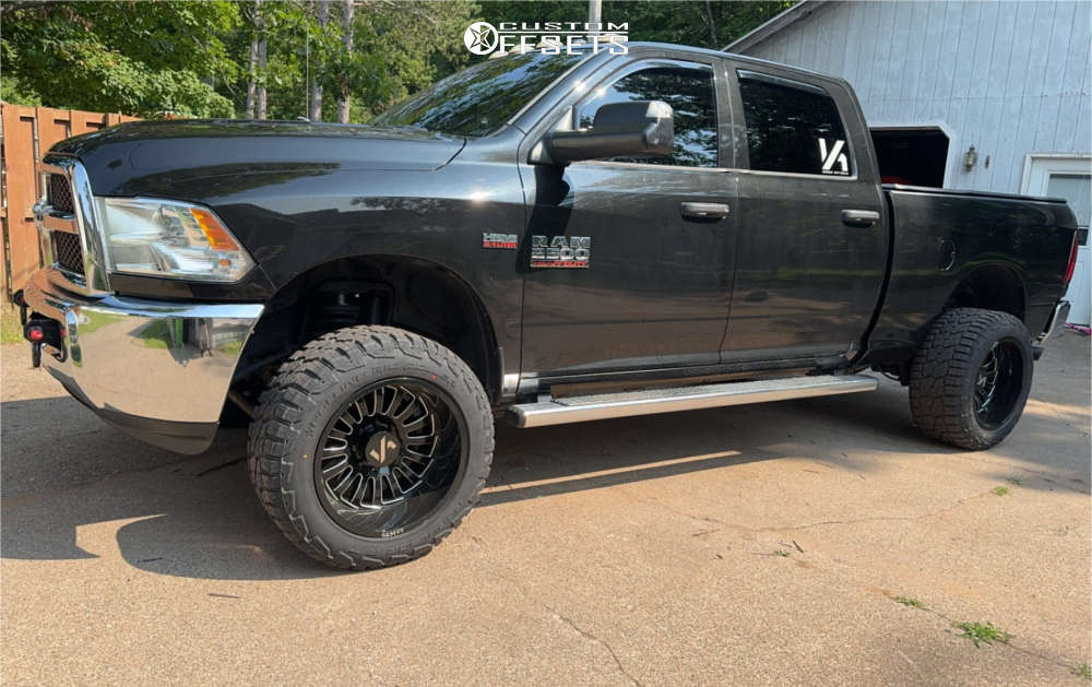 2016 Ram 2500 with 20x12 -51 ARKON OFF-ROAD Alexander and 33/12.5R20 ...