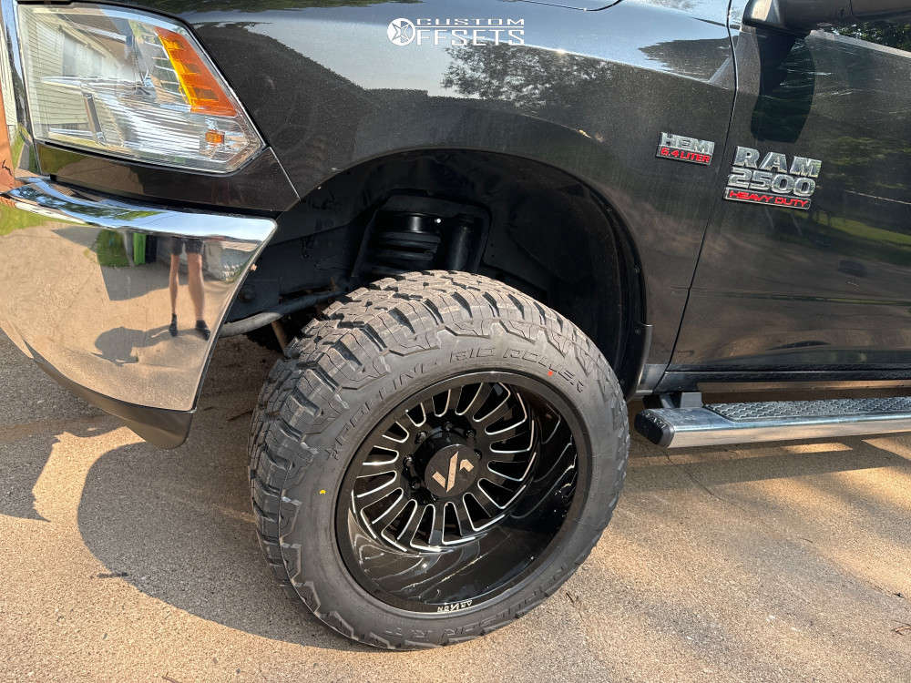 2016 Ram 2500 with 20x12 -51 ARKON OFF-ROAD Alexander and 33/12.5R20 ...