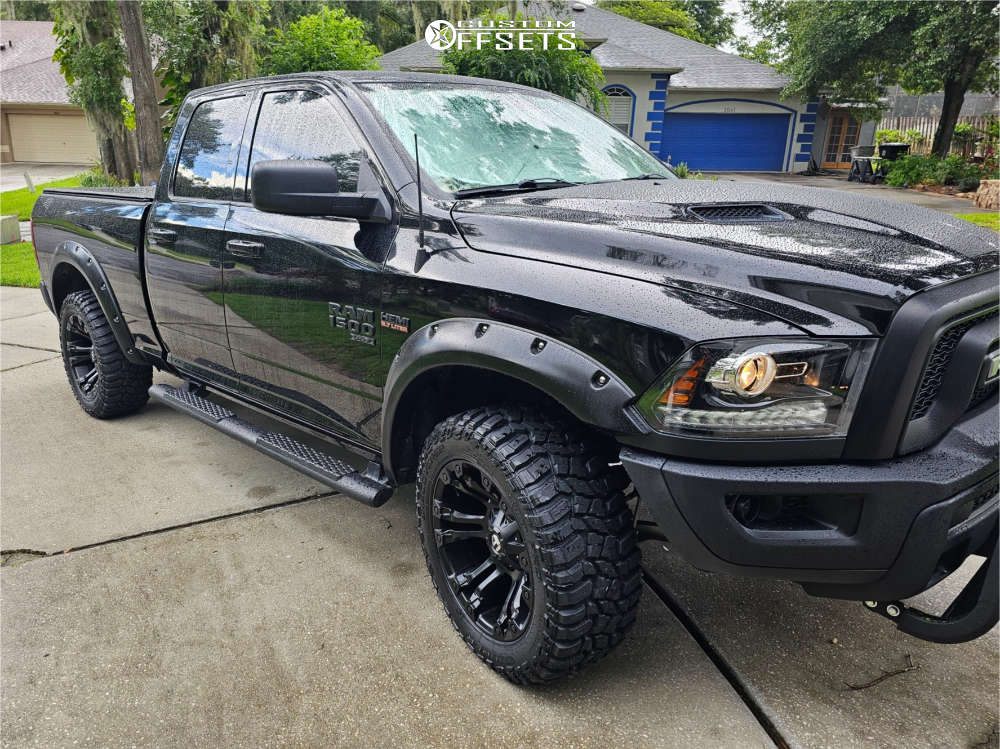 2019 Ram 1500 Classic with 20x10 -18 Fuel Vapor and 33/12.5R20 Cooper ...