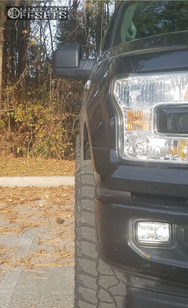 2017 Ford F-150 with 20x9 1 Fuel Trophy and 305/55R20 Mickey Thompson ...